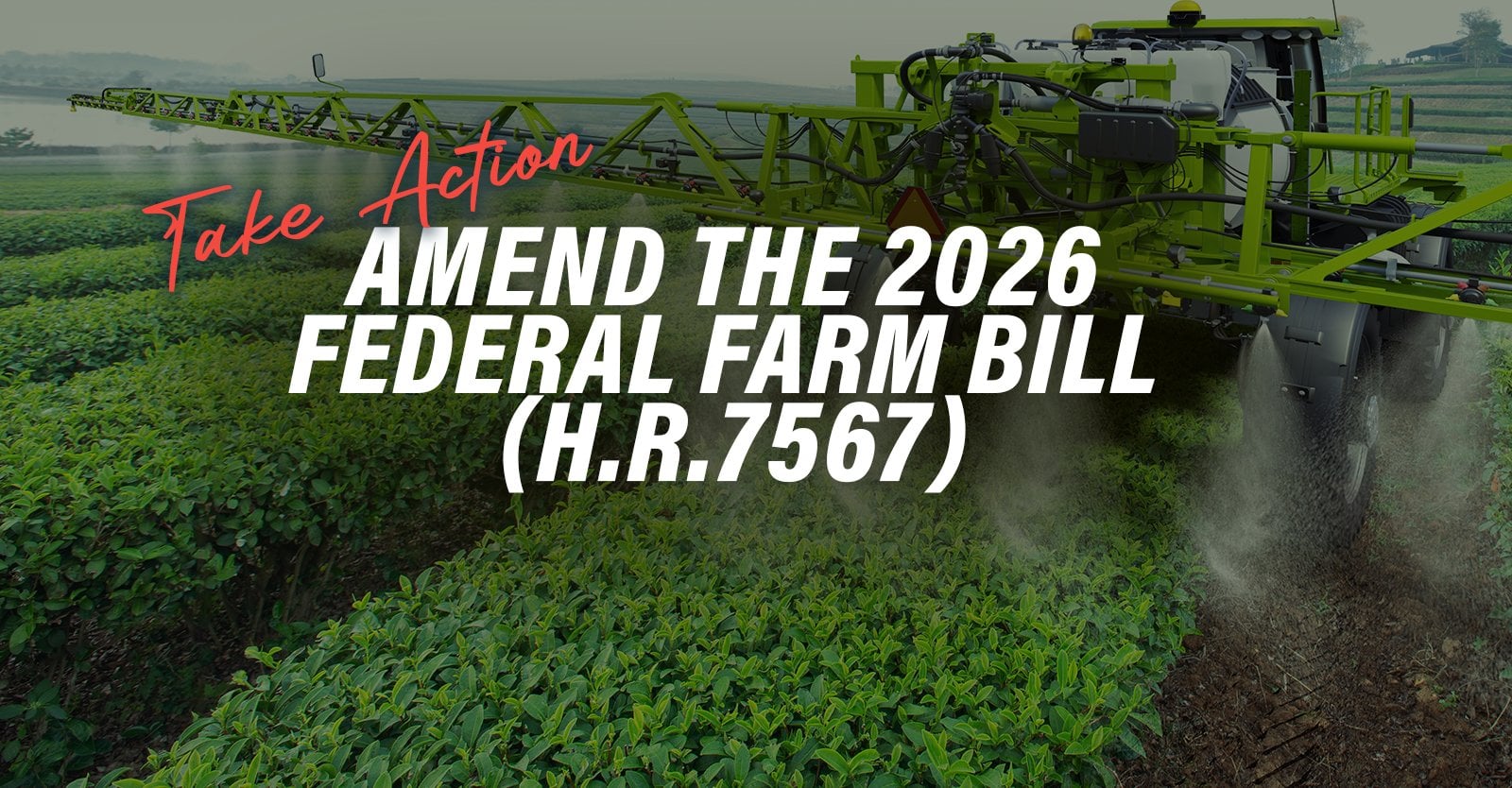 URGENT: Tell Congress to Amend the Farm Bill! • Children's Health Defense