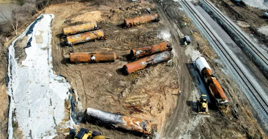 7 CDC Officers Became Sick While Visting Train Wreck Site in East ...