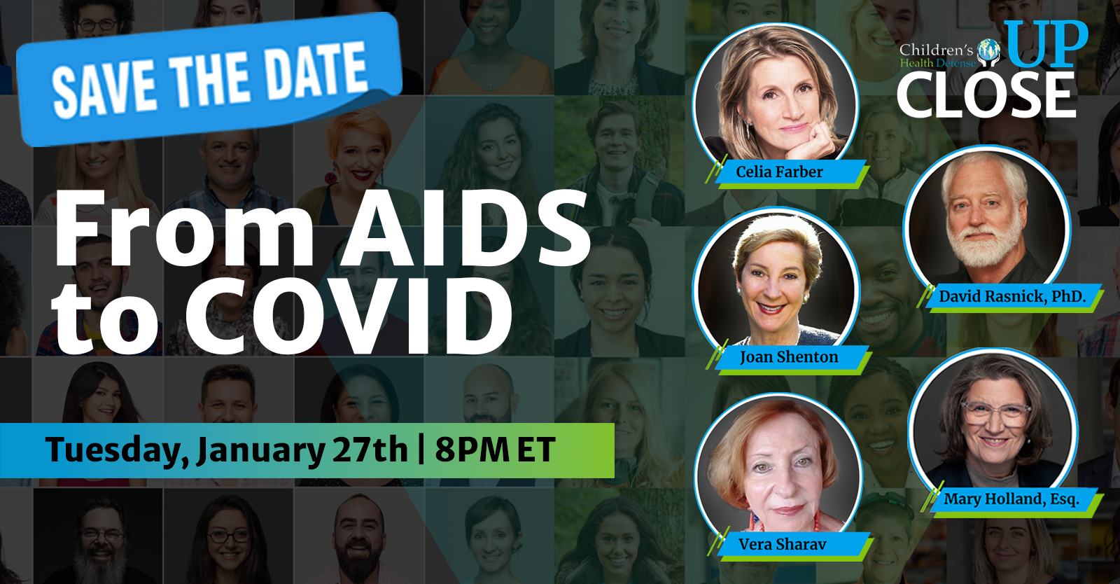 January UpClose Insider Event: Save The Date • Children's Health Defense
